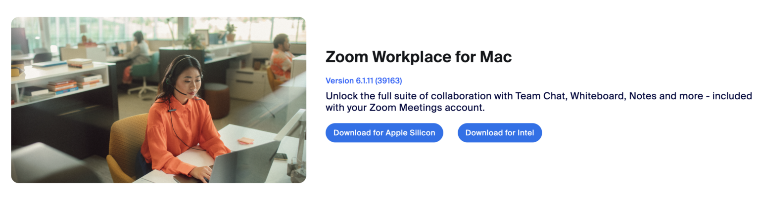Installing Zoom For Mac OS in 2024