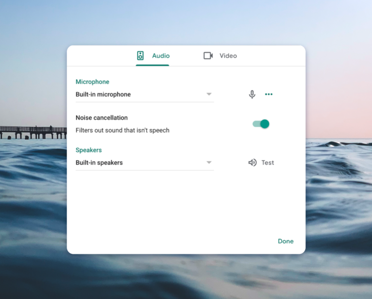 How to Remove Background Noise in Google Meet