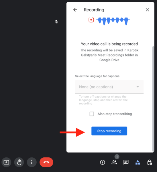 How to Record a Google Meet