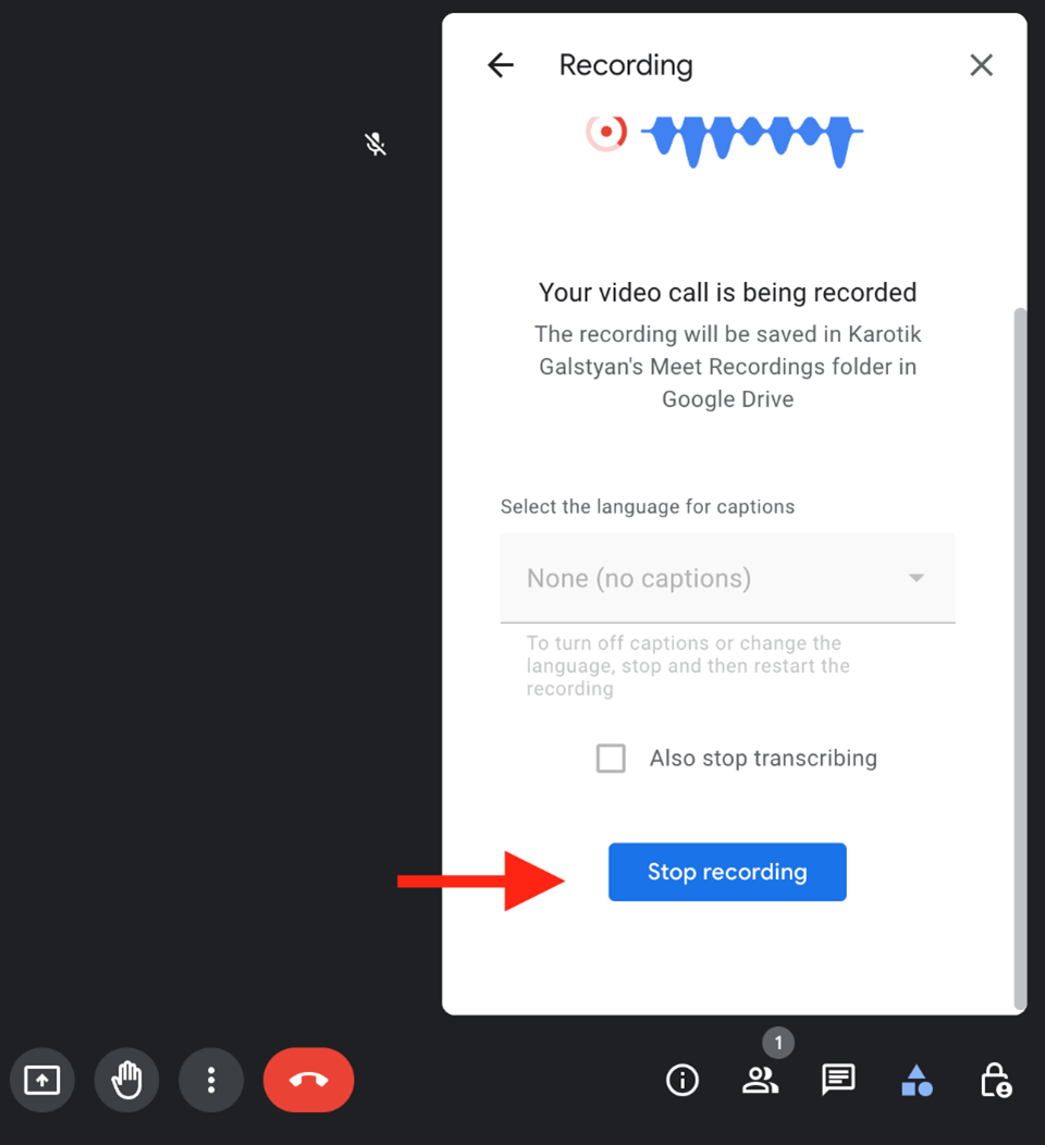 How to Record a Google Meet
