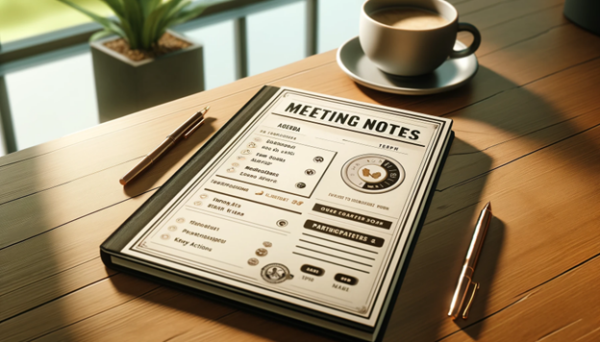 Meeting Notes Template: What It Is and How to Create One Easily