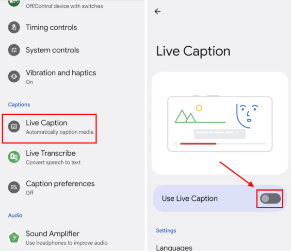How to Turn Off Live Caption on Android, Chrome, & More