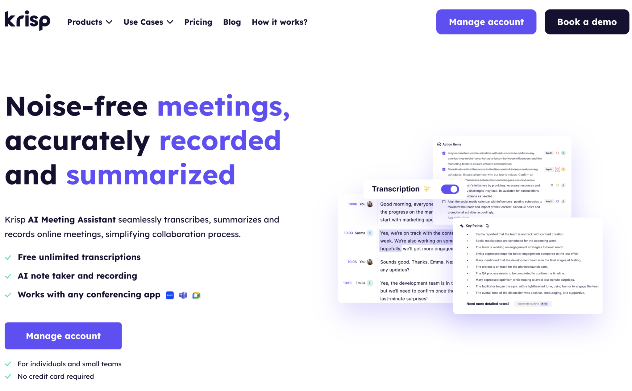 How to Record and Transcribe Meeting Minutes for Free