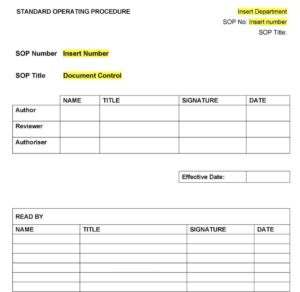 SOP Template: The Ultimate Guide to Crafting It Perfectly