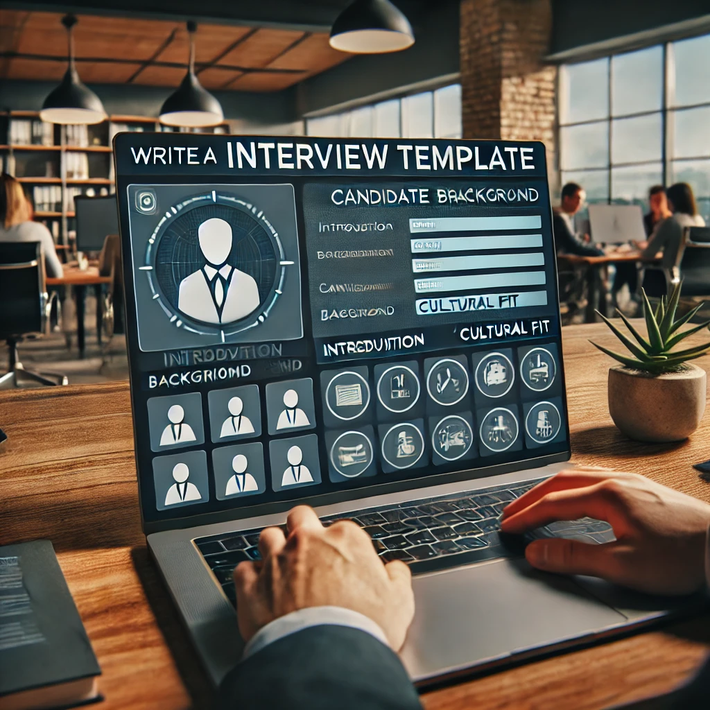 Interview Template Tips Questions To Craft It Effectively
