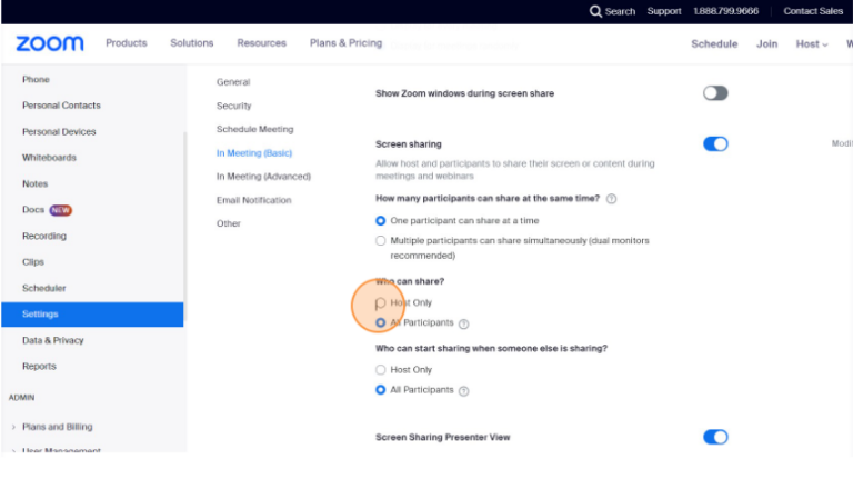 How to Share Screen on Zoom Meetings