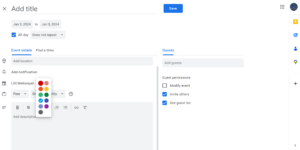 Google Calendar Color Schemes: Guide With Examples for 2024