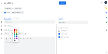 Google Calendar Color Schemes: Guide With Examples for 2024