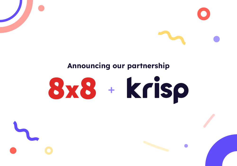 Krisp and 8x8 Partner to Power Contact Centers with Voice AI - Krisp