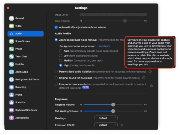 Zoom Voice Isolation: Enhancing Virtual Communications