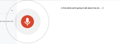 How to Use Speech to Text on Google Docs?
