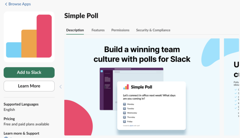How to Create a Slack Poll