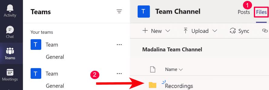 How to Find Your Microsoft Teams Recording Location?