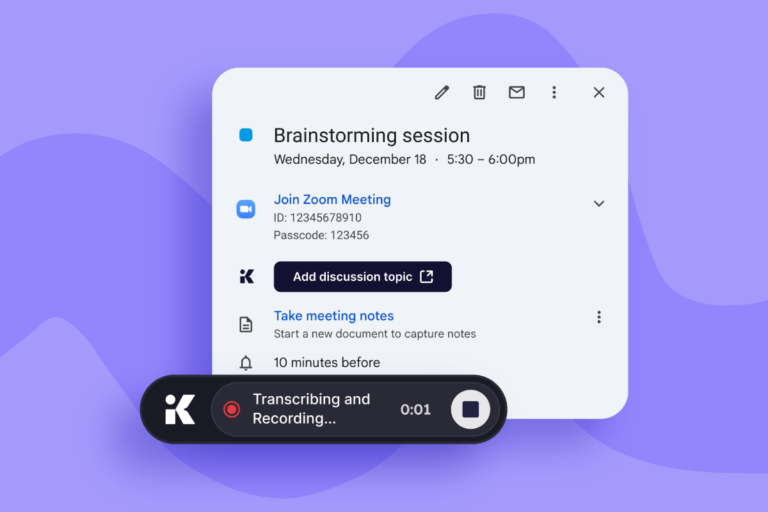Krisp for Chrome: AI-Powered Meeting Transcription, Recording, and ...